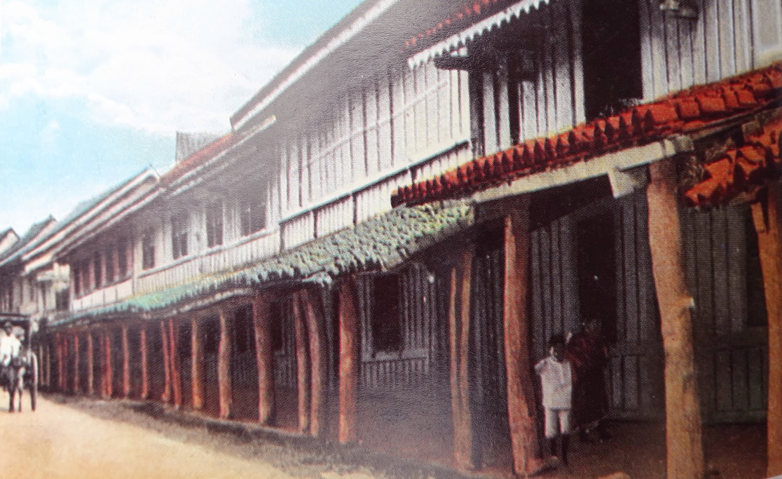 8 Vintage Postcards of Old Cebu