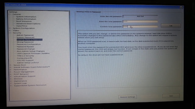 5) click on ok and exit. Thus we can easily protect or lock our hard disk