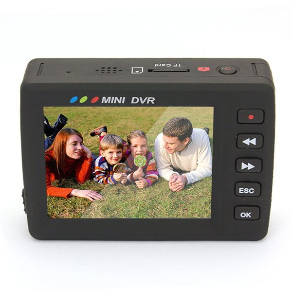 2.5 Inch LCD Screen Mini Portable MPEG-4 DVR with Multiple Record Mode ...