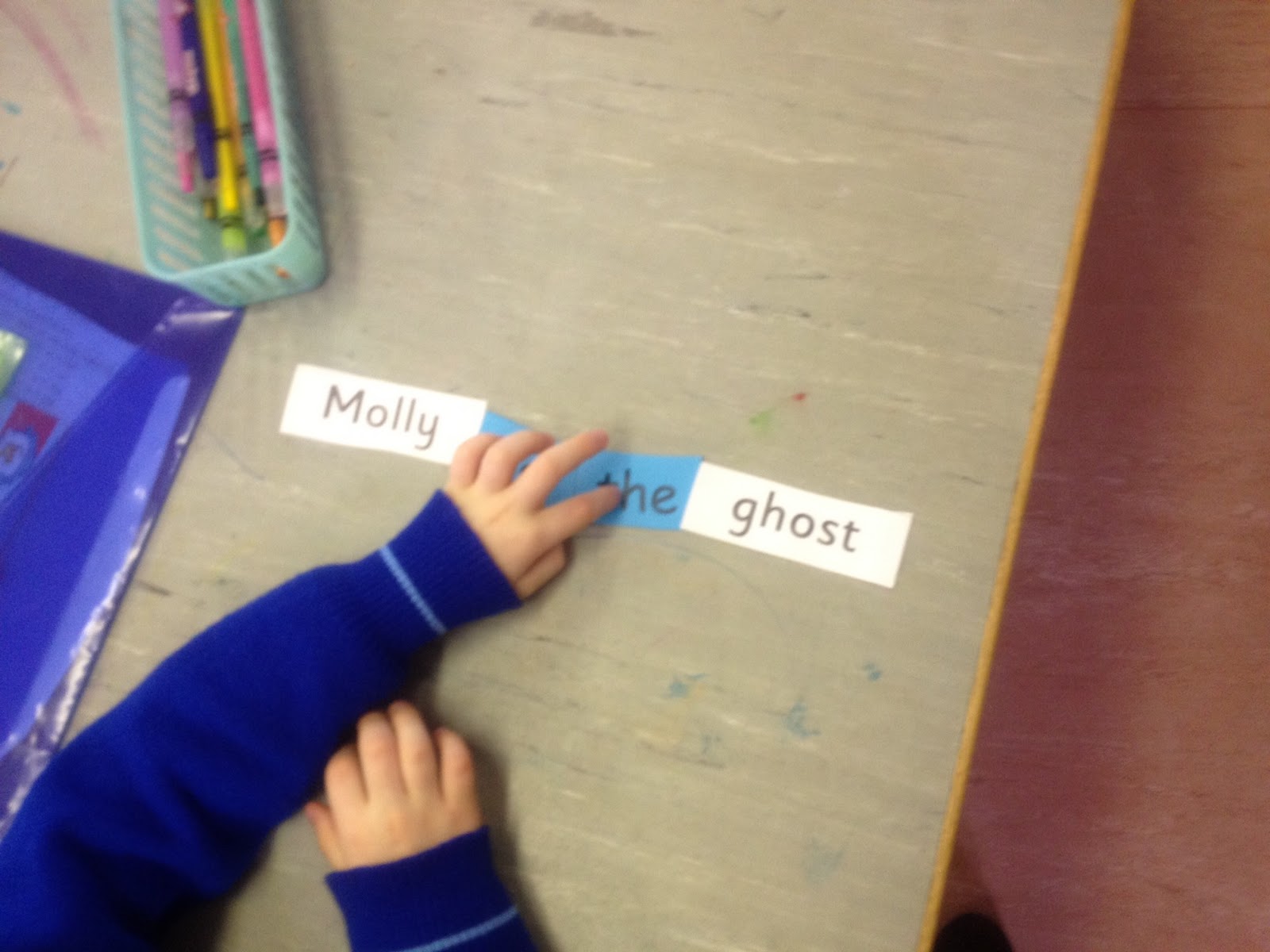 Literacy Site: Making sentences in Junior Infants