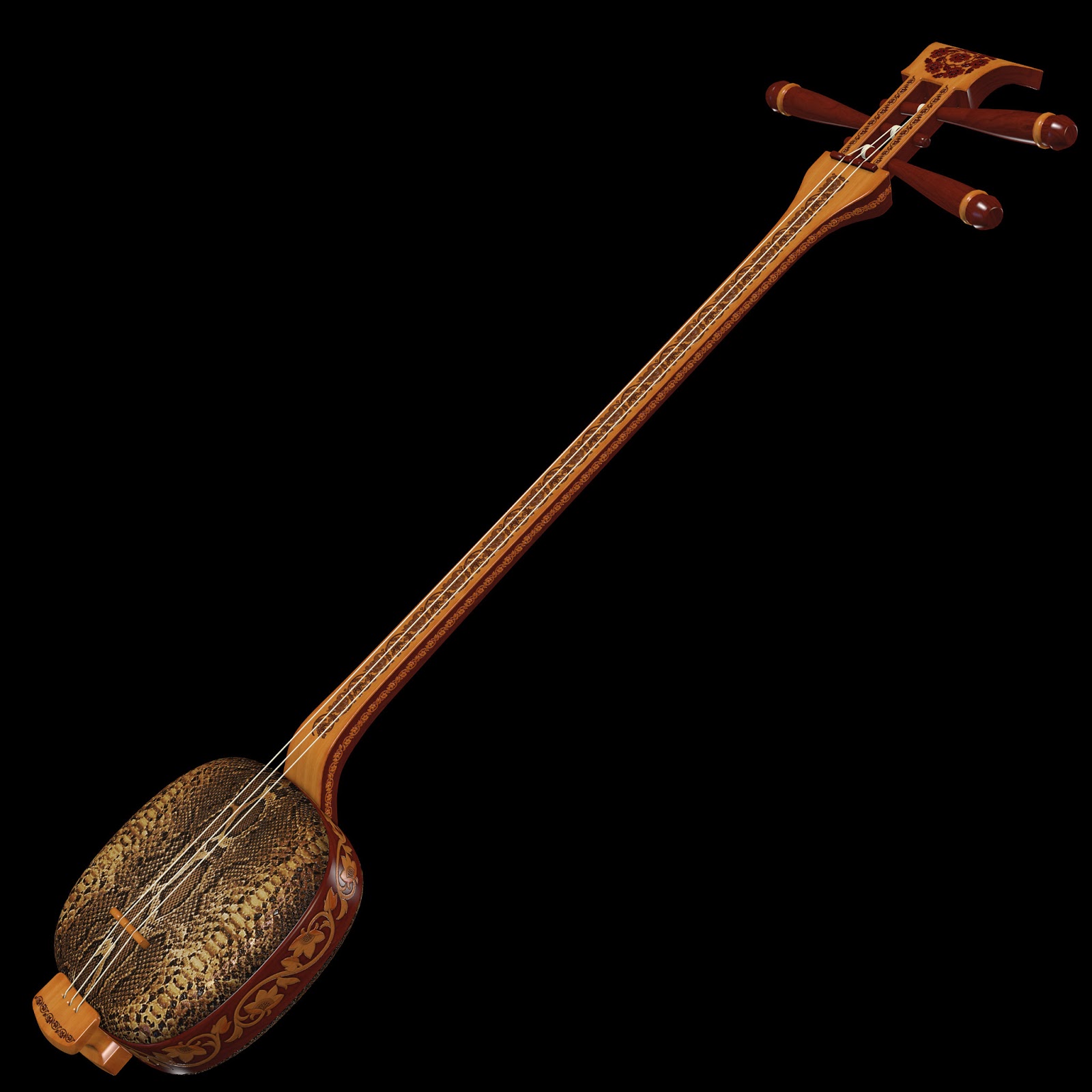 INSTRUMUNDO Instrumentos Musicales: Sanxian, Sānxián, San-hsien