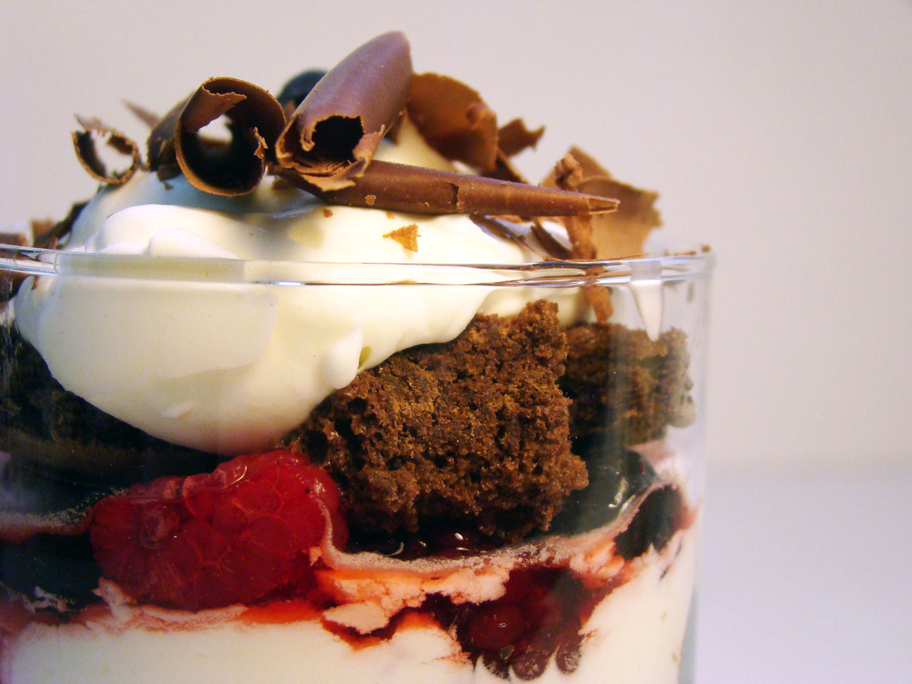 Filosofía de Sabor: Si sale mal... Postres en Vaso: Chocolate, Crema y ...