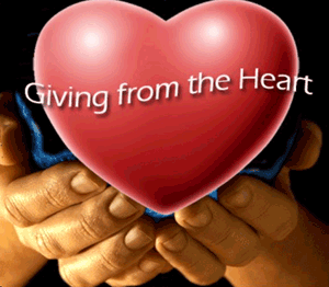 Jesus Is My Hero: Giving From the Heart
