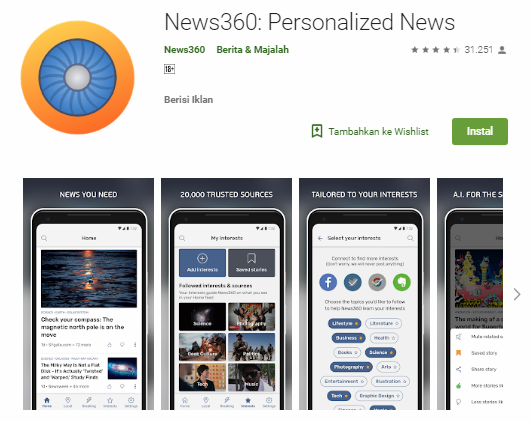 7 Aplikasi Berita Top Gratis Google News, Flipboard, dan Lainnya ...