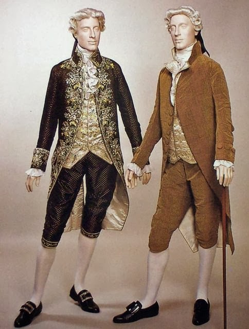 .História da Moda.: A Moda Masculina de 1770 a 1789
