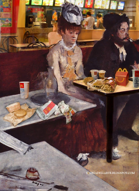 L’assenzio o il McDonald’s – E. Degas