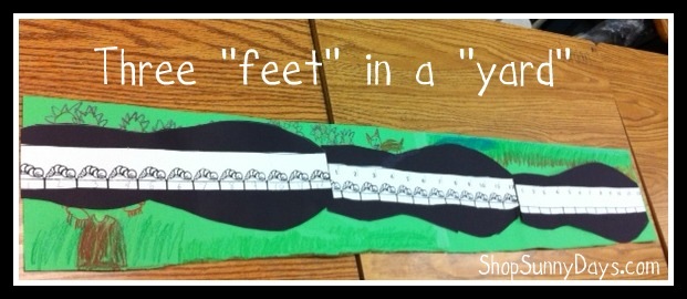 Three Feet in a Yard - Sunny Days in Second Grade