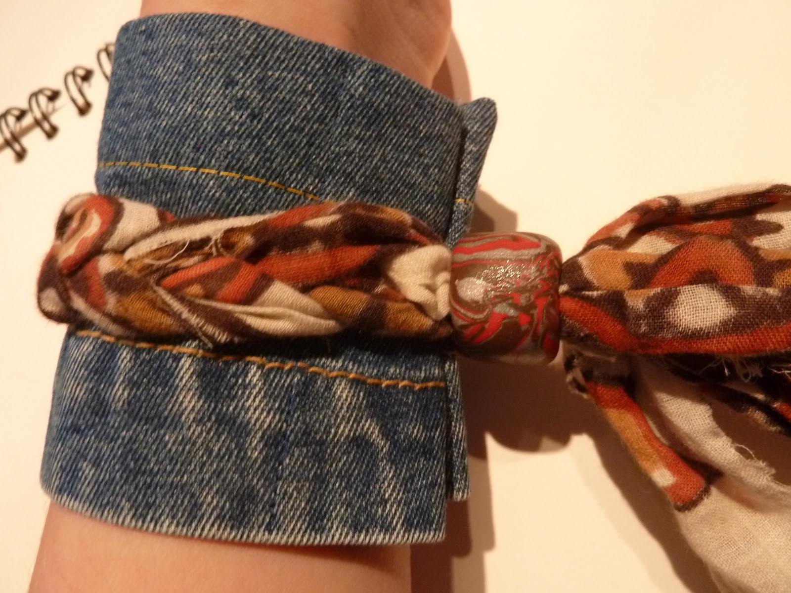 Hope Saltwell: some funky denim cuffs