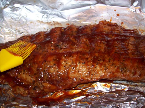 Reign On Game Day Recipe Week 2: Ribs with Crown Royal BBQ Sauce