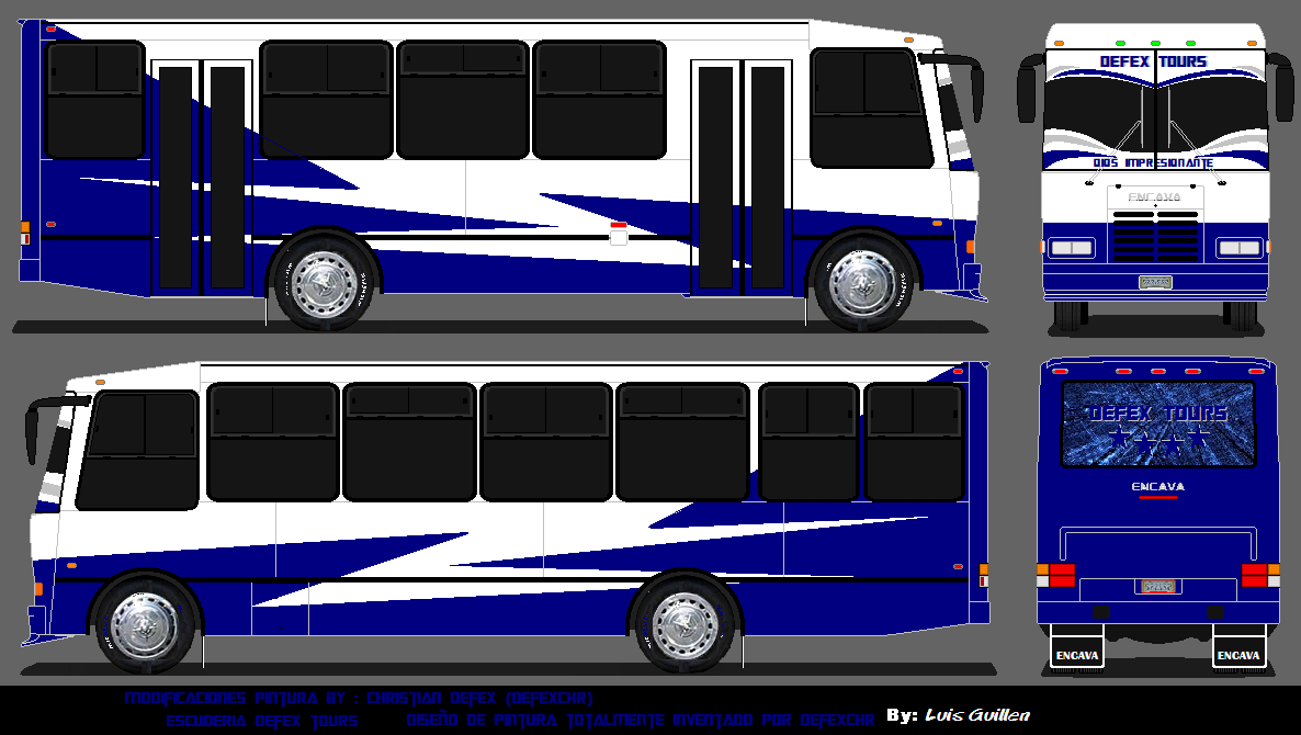 Diseños Autobuses Venezuela: Encavas Pintadas