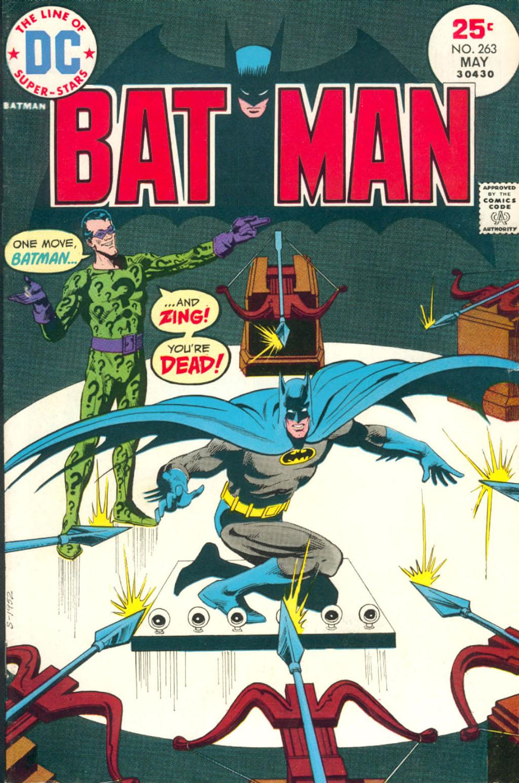 bare•bones e-zine: Batman in the 1970s Part 35: April and May 1975