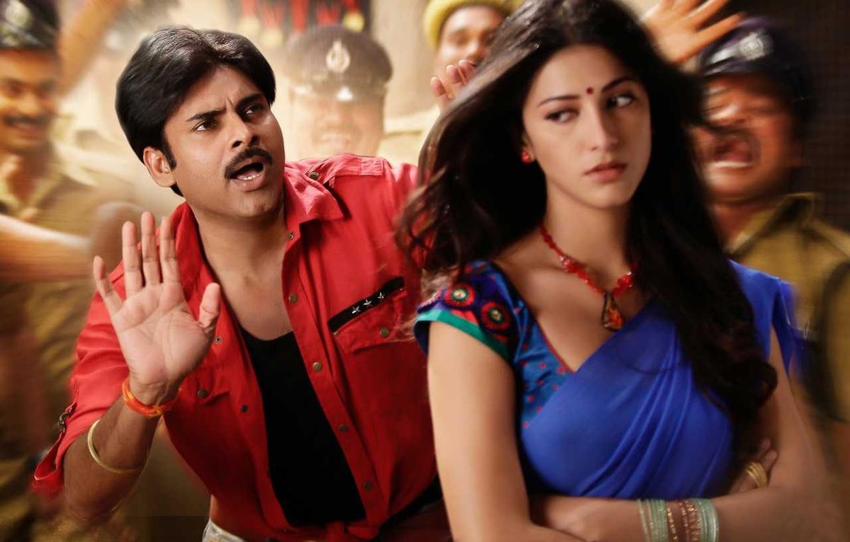 Shruti Hassan Stills In Gabbar Singh Olympics News