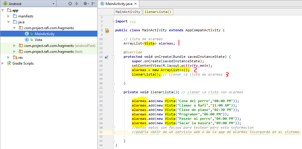 RecyclerView en android