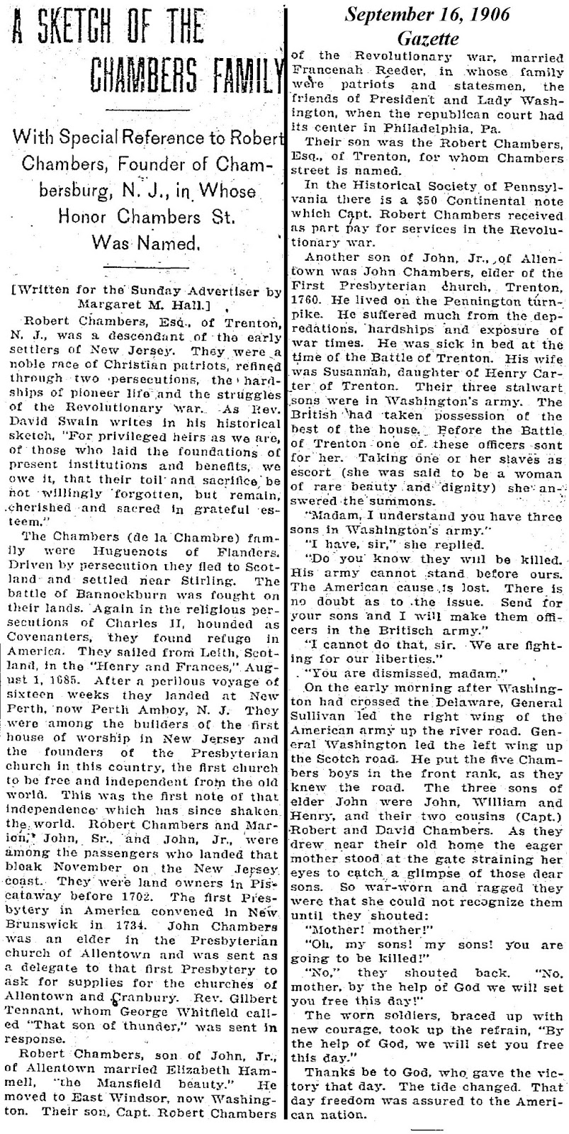 TOM GLOVER'S HAMILTON LIBRARY SCRAPBOOK: LOCAL HISTORY WITH A PERSONAL ...