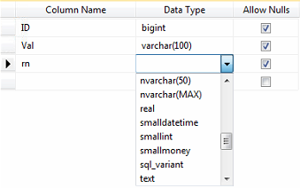 SSMS Table Designer Not Recognizing Rowversion Datatype – Data Platform ...