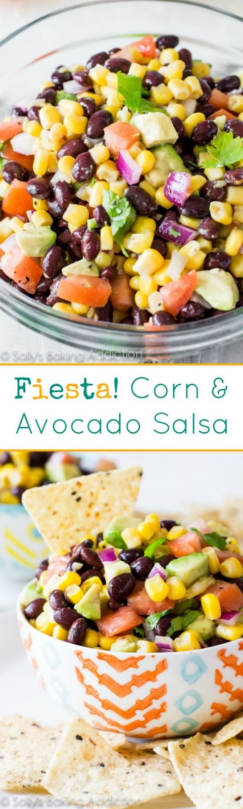 Fiesta Corn & Avocado Salsa Recipe - Girls Dishes