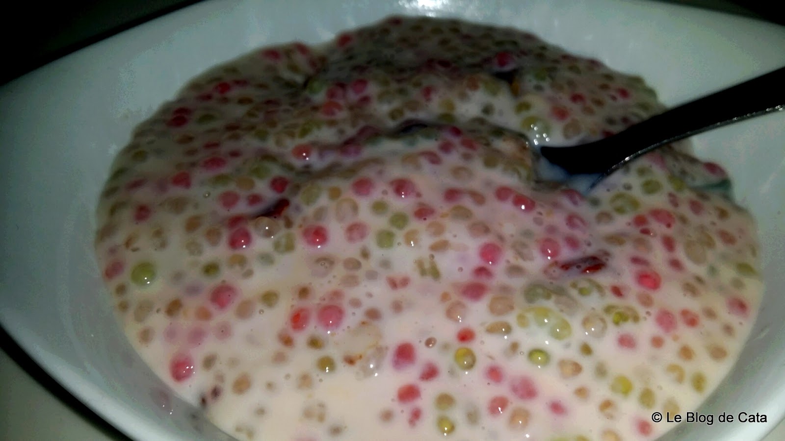 Le blog de Cata: Perles de tapioca à la vanille