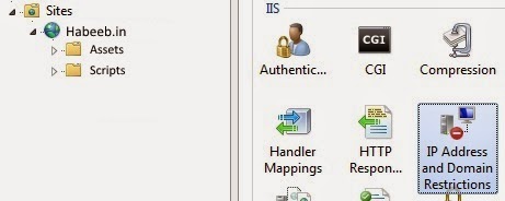 Skate through code..: IIS - Restrict IP Address Range