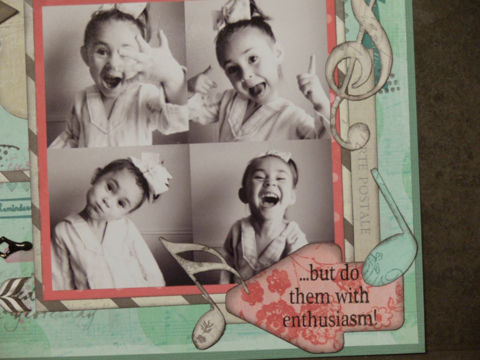 DKJones Fledgling Artist: Noteworthy "You Little Ripper" Layout