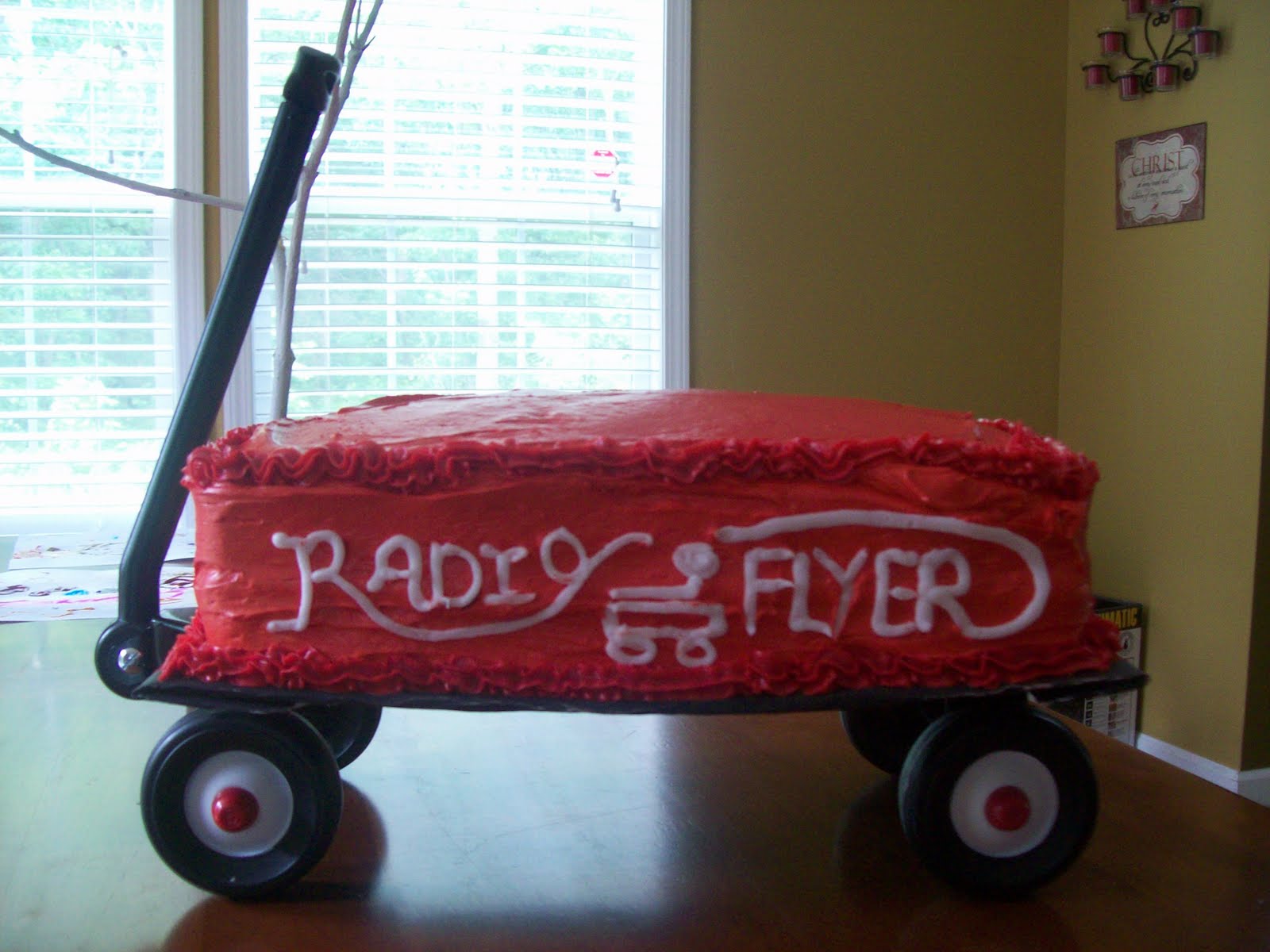 Cakes By Design: Radio Flyer Wagon Cake