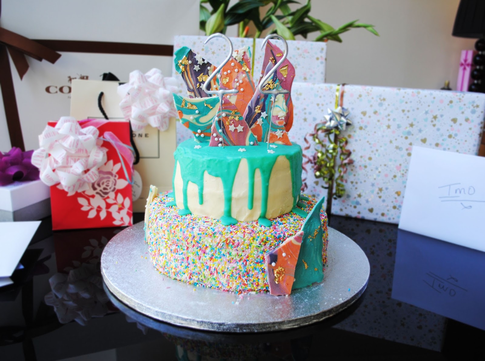 Rainbow Sprinkle Cake