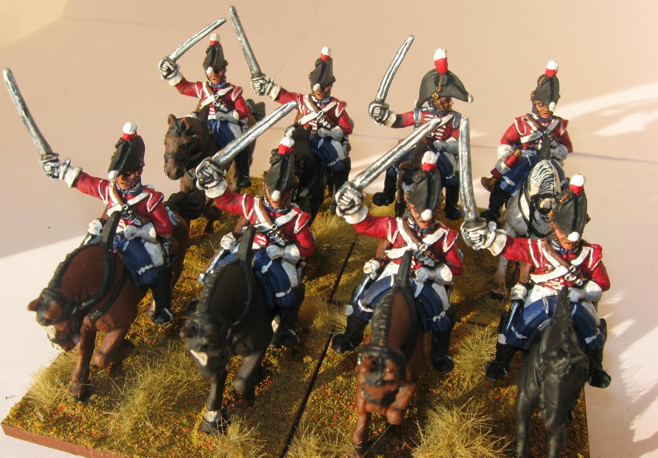 Palouse Wargaming Journal: British 4th Dragoon Guards in 28mm