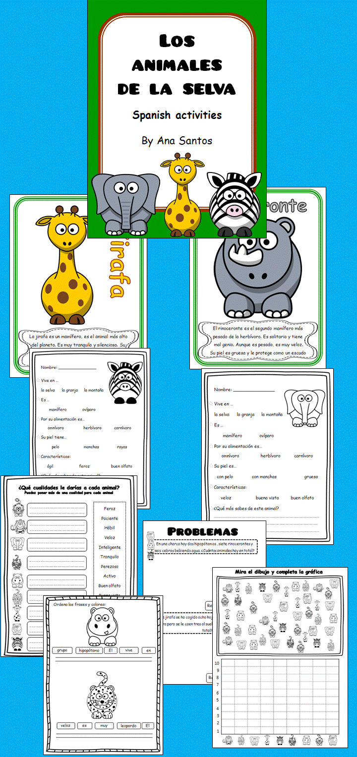 Languages Corner: En la selva, la linda selva....