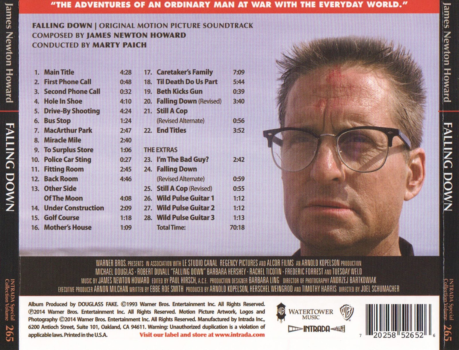 Soundtrack Covers: Falling Down (James Newton Howard)