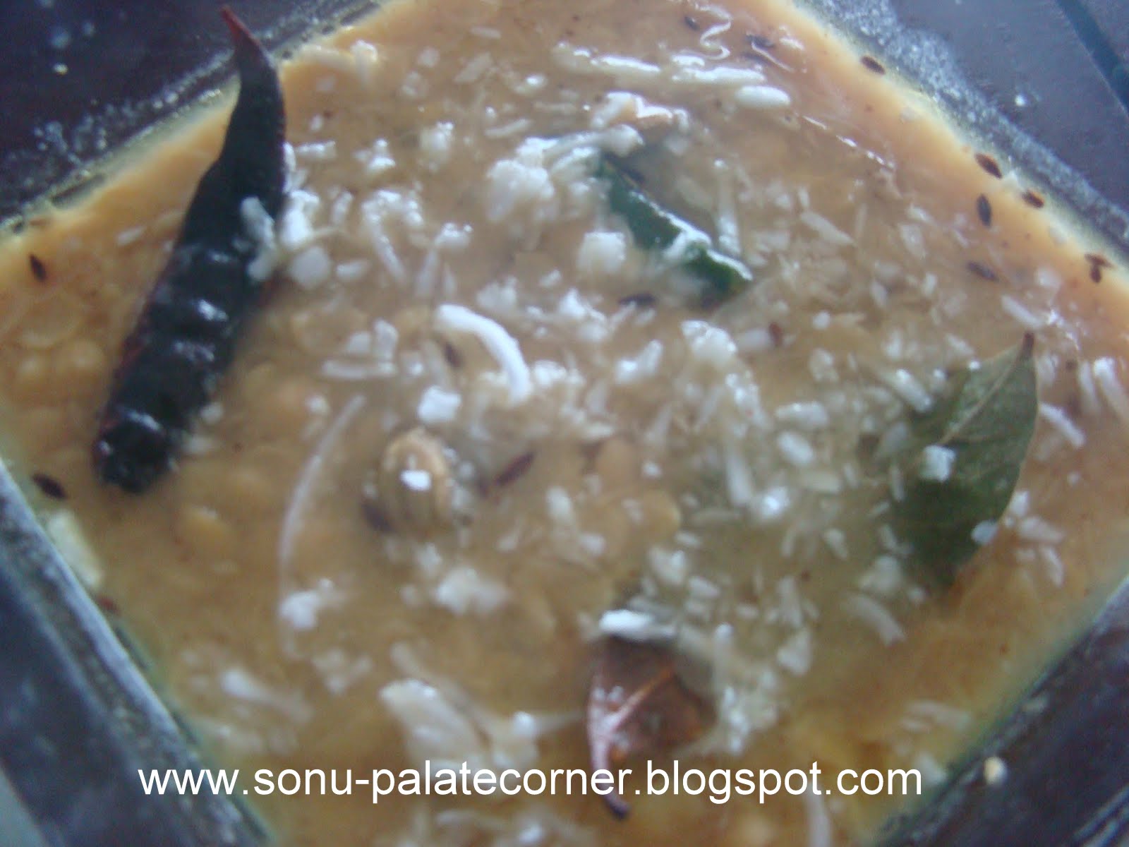palate corner: cholar dal,truly an authentic bengali dish