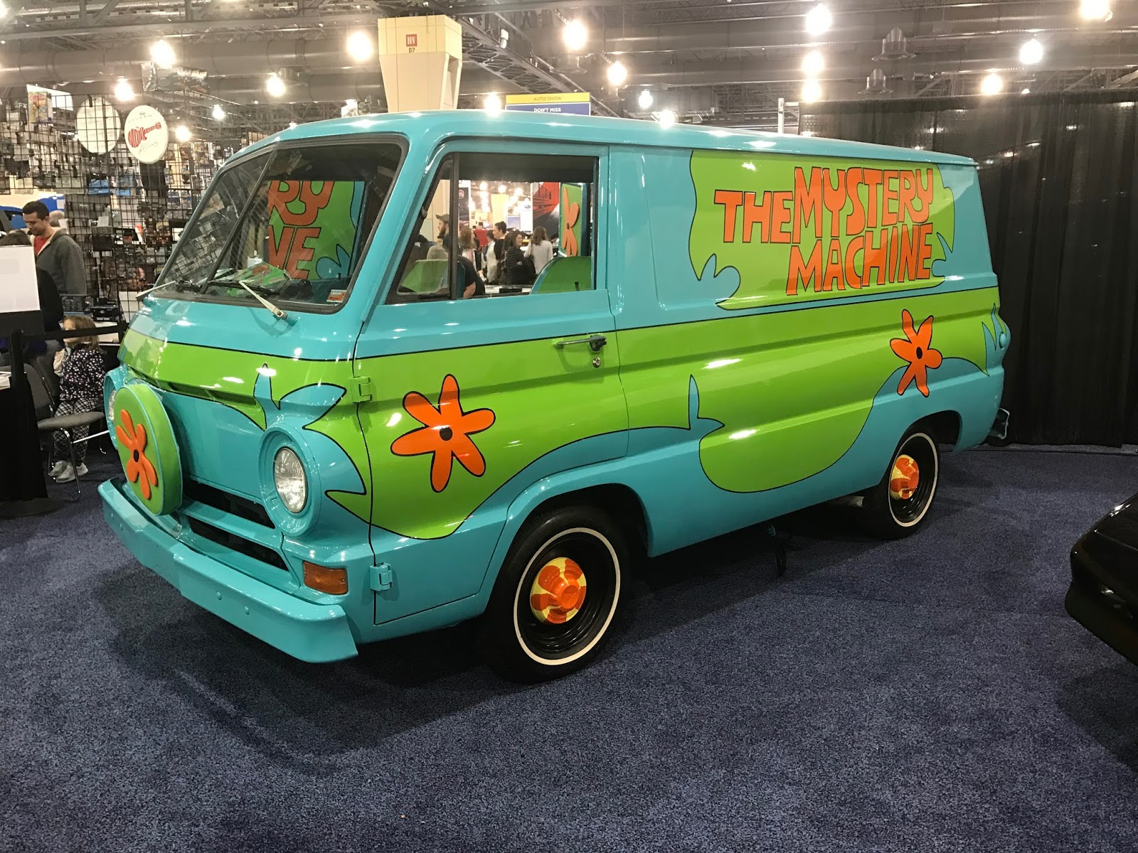 ScoobyAddict's Blog: The Mystery Machine at the Philly Car Show