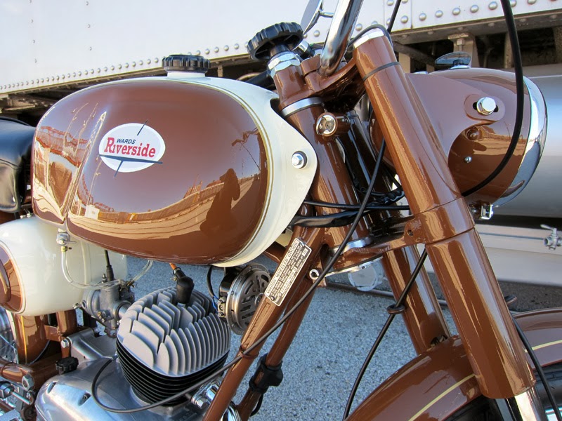 BZ's BMW Isetta 300's: 1967 Wards Riverside 125 (Benelli Cobra)