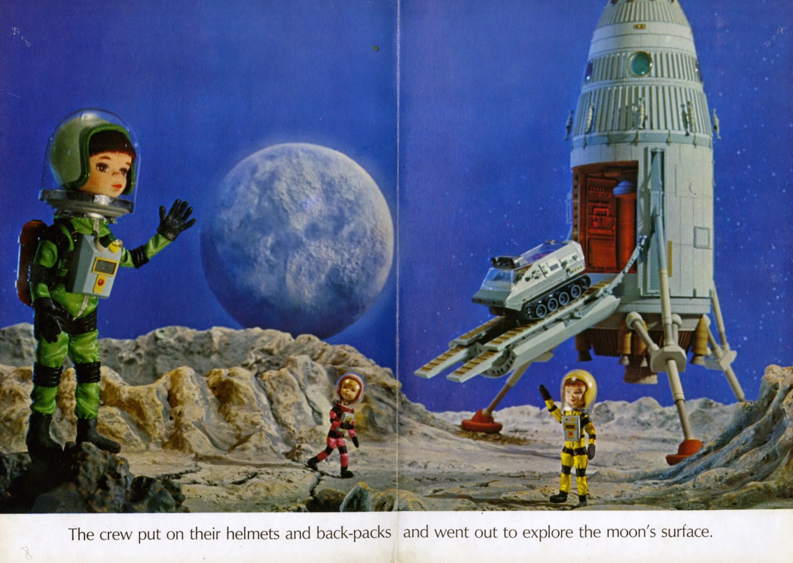 Dreams of Space - Books and Ephemera: A Rocket Trip to the Moon (1970)