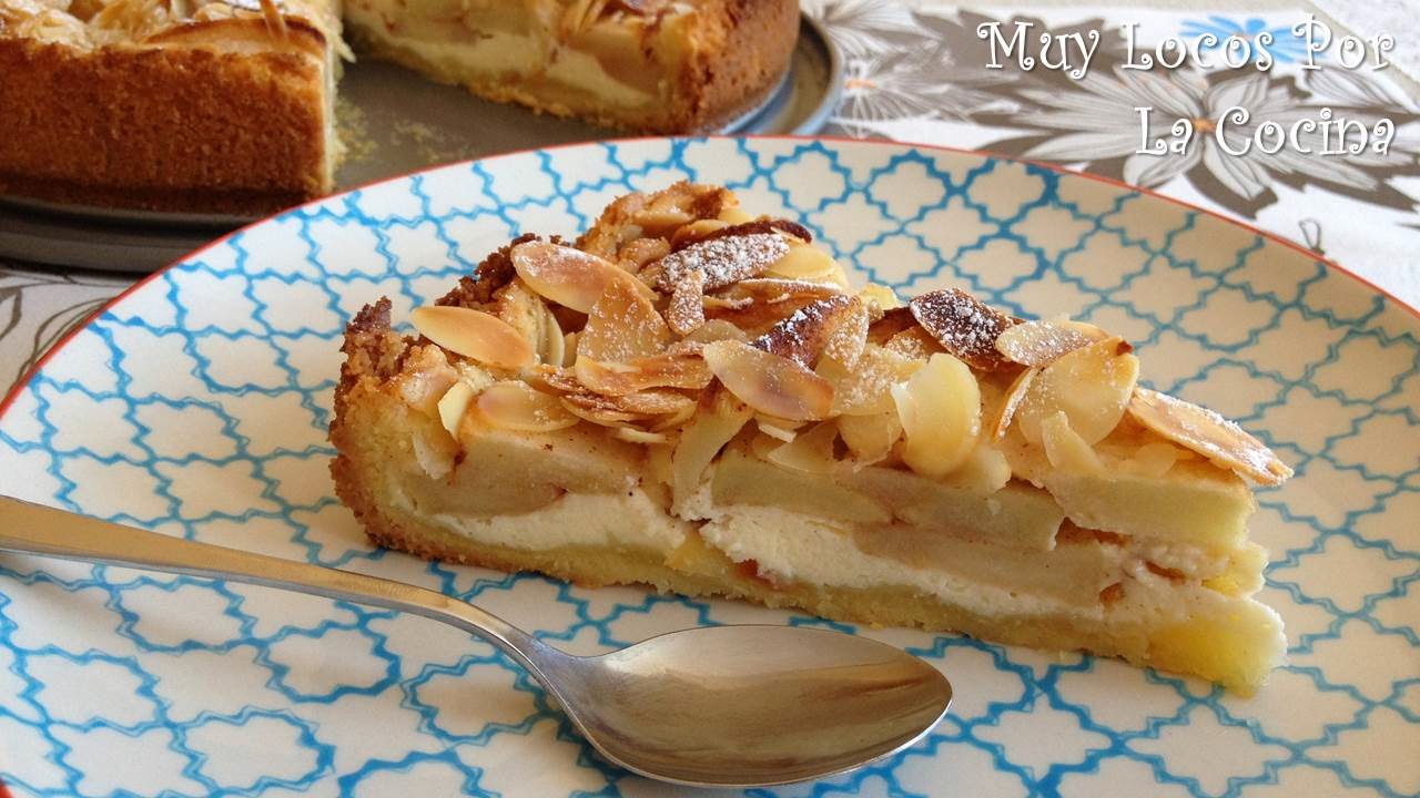 Muy Locos Por La Cocina: Tarta de Manzanas y Almendras Laminadas con ...