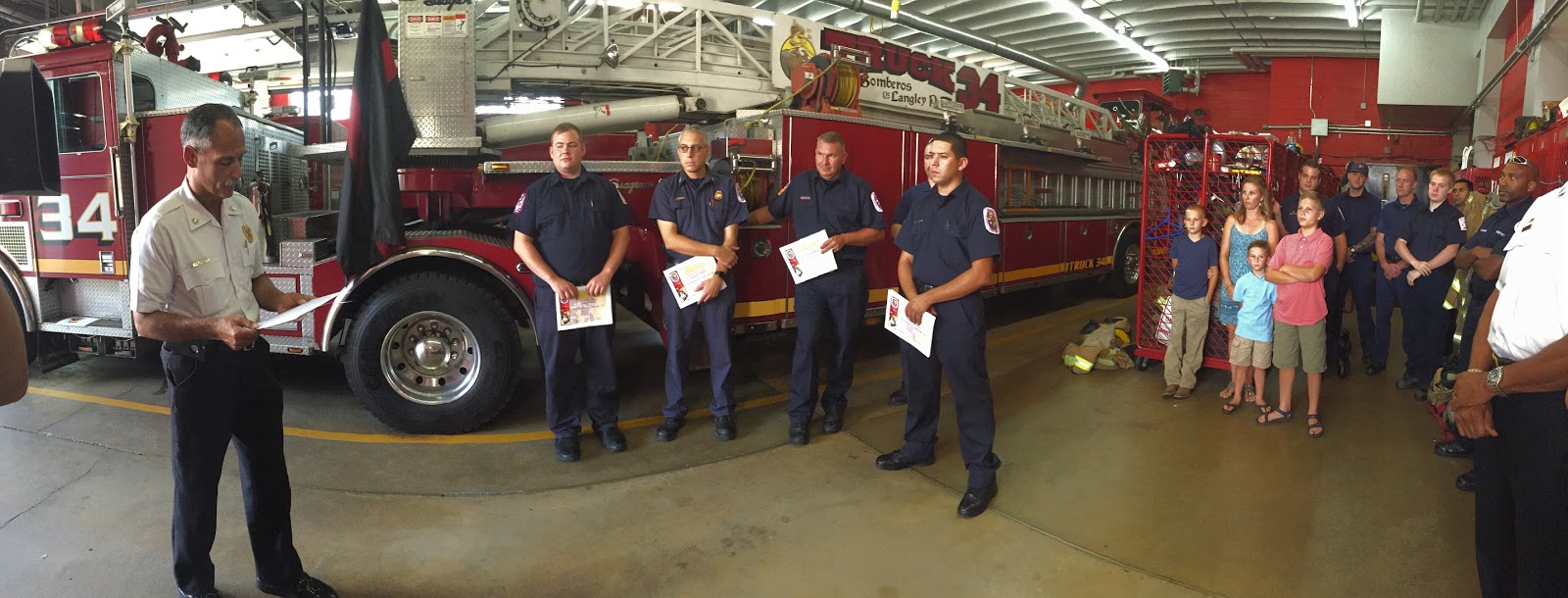 PGFD Firefighters Recognized for Heroic Actions