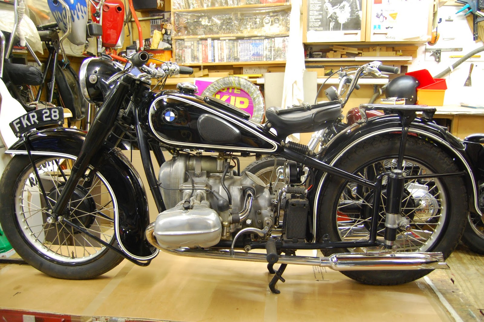 The ministry of Restoration.: 1938 B.M.W R66