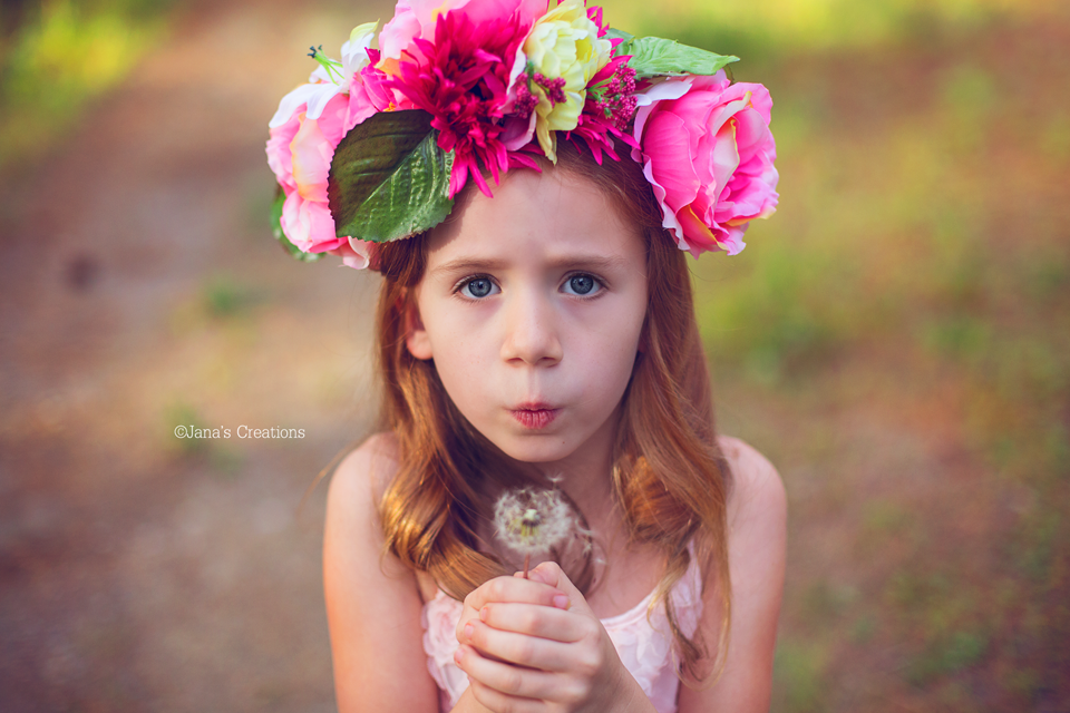 Jana's Creations: The most beautiful 7 yr old I know......