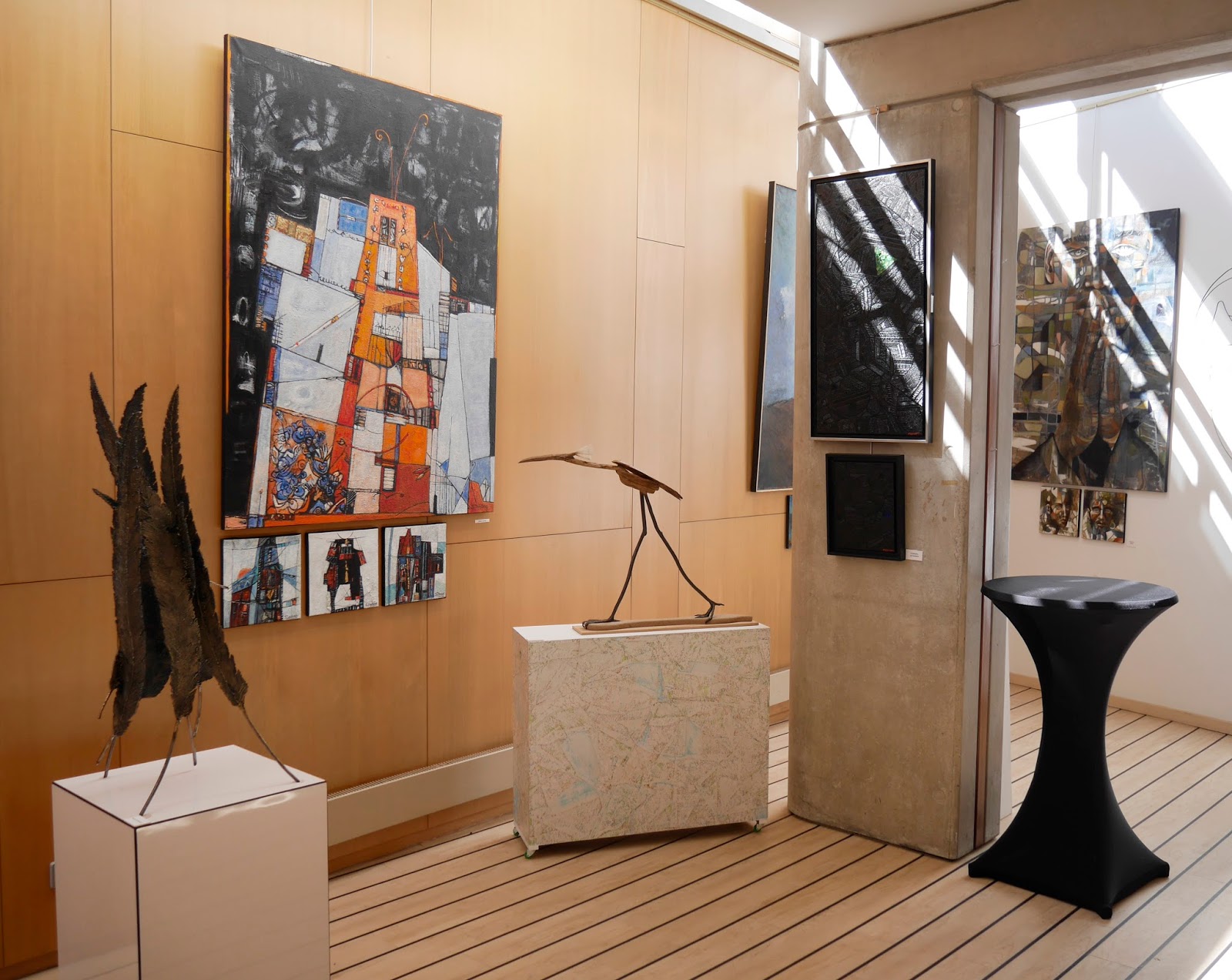 Sylvie Demay, peintre: Salon Violet