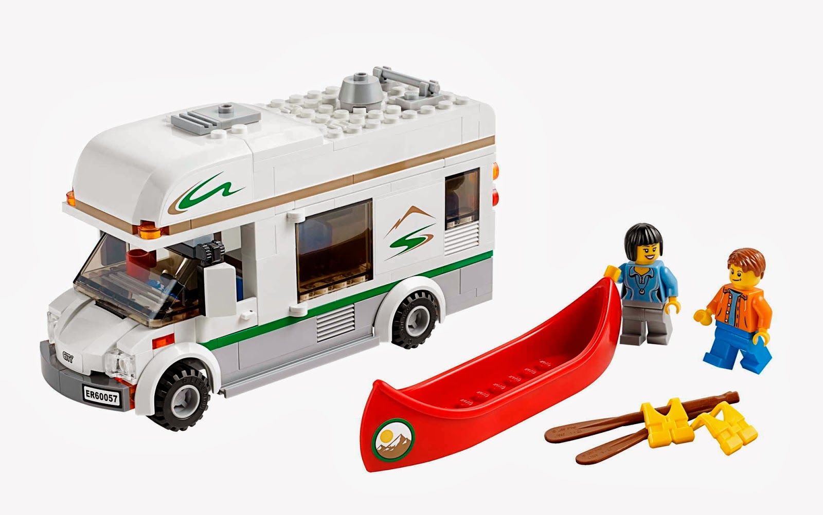 LEGO gosSIP: 111113 LEGO 60057 Camper Van box art and picture