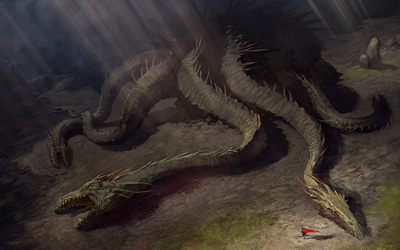 Monster Bego: Legenda Monster Laut Hydra Berkepala Sembilan