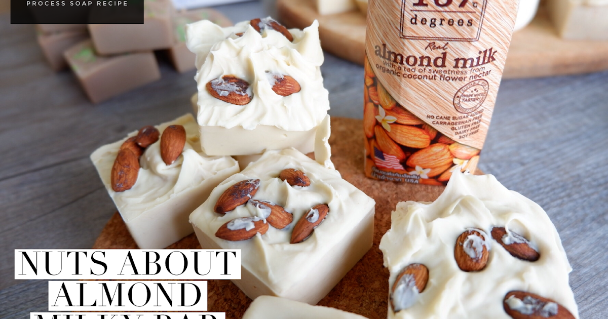 SoapLab Malaysia: DIY Soap Using Almond Milk (100% Vegan, Fresh; Cold ...