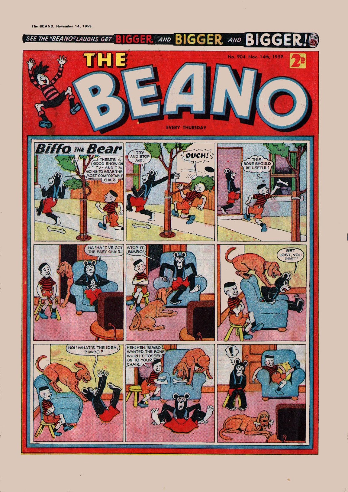 Nigel Parkinson CARTOONS: More Beano