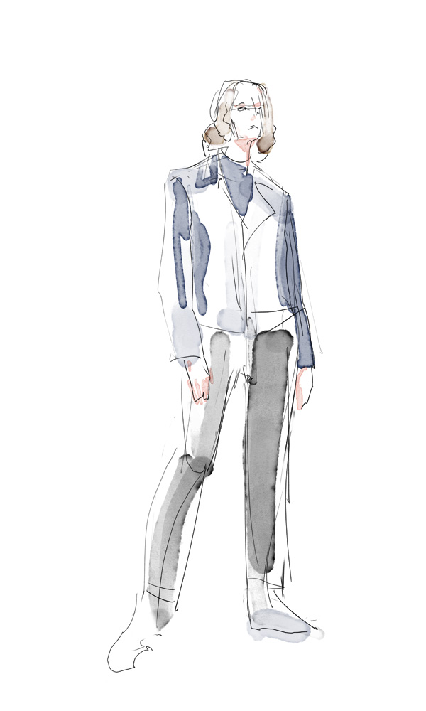 Project 365: Draw The Line: Blue Ryder