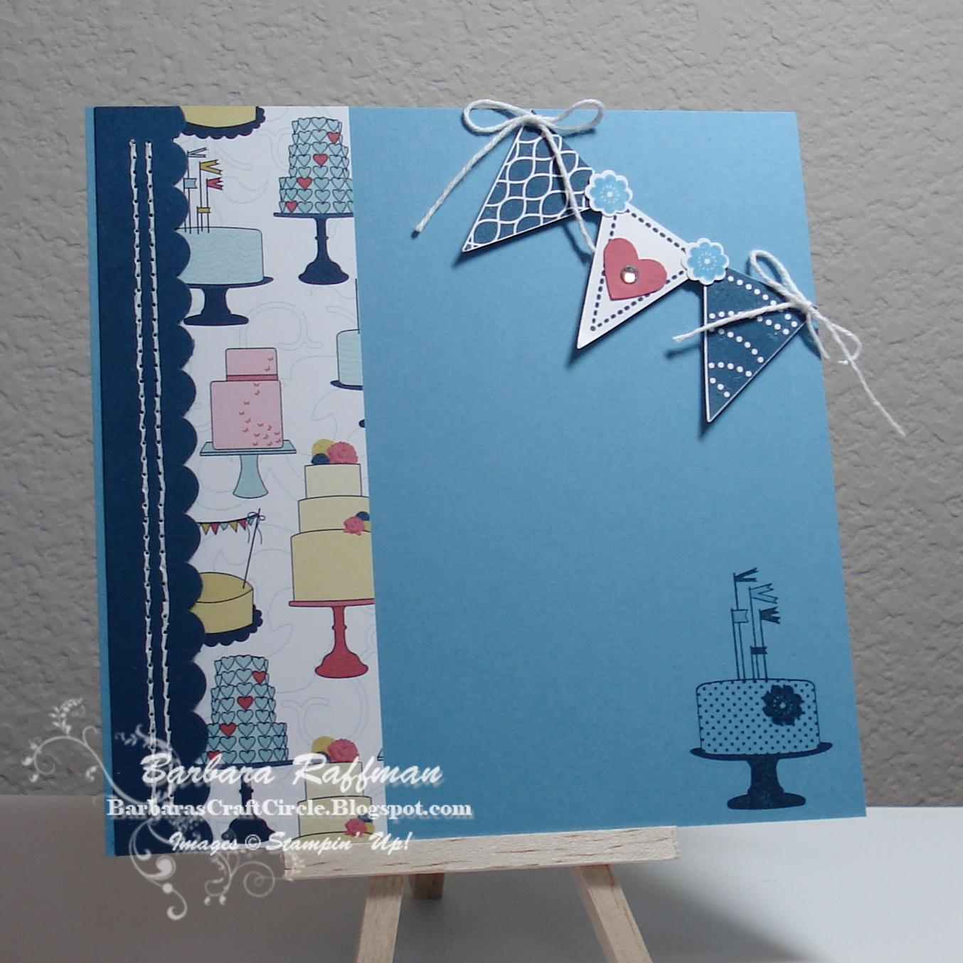 Barbara's Craft Circle: June Stamp Night Projects - Blossoms, Labels ...