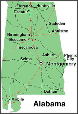 Karta över Alabama Bild | Karta över Sverige, Geografisk, Fysisk ...