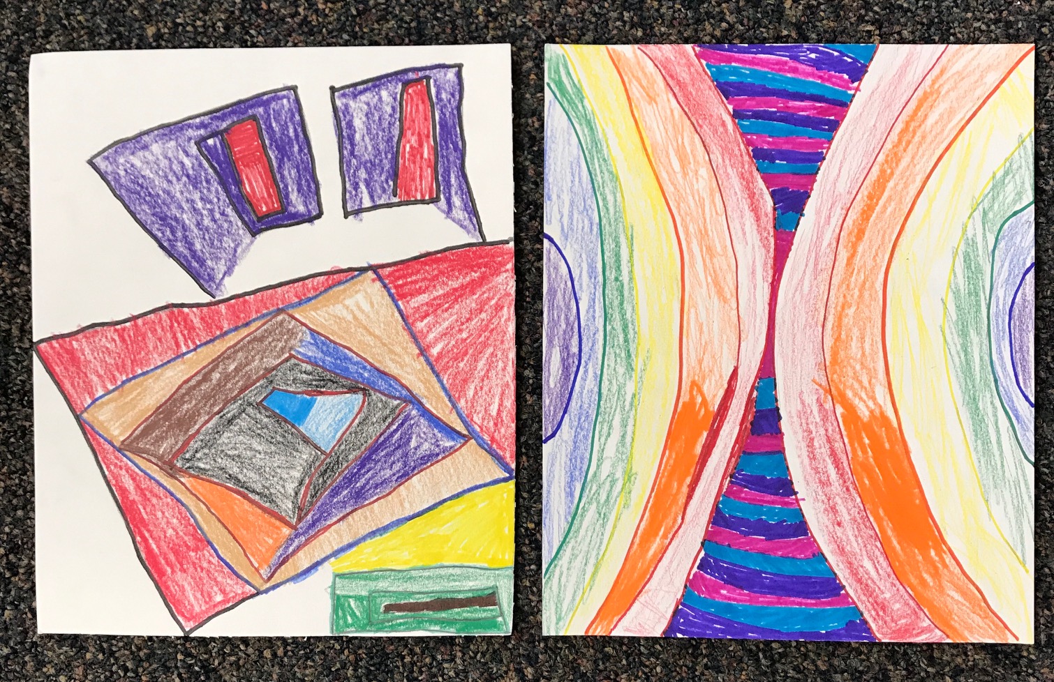 shine brite zamorano: lining space with gp.