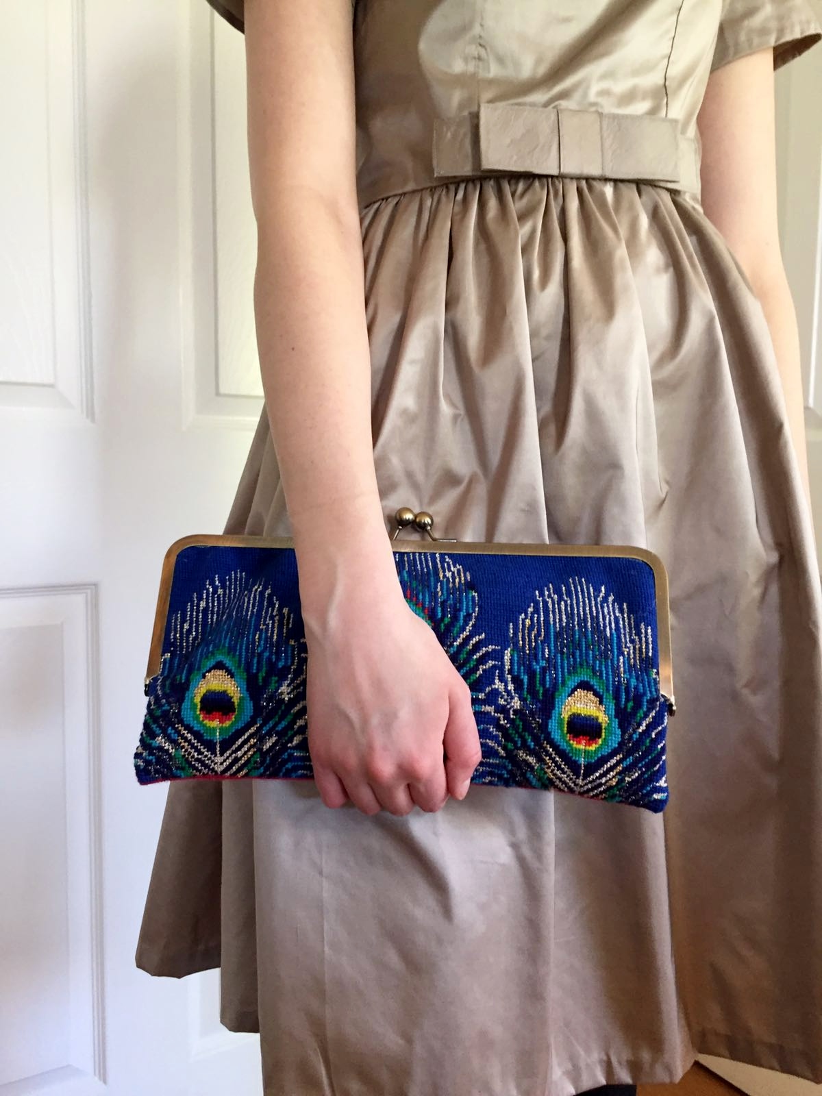 Sew Susie: Felicity Hall Peacock Clutch Bag