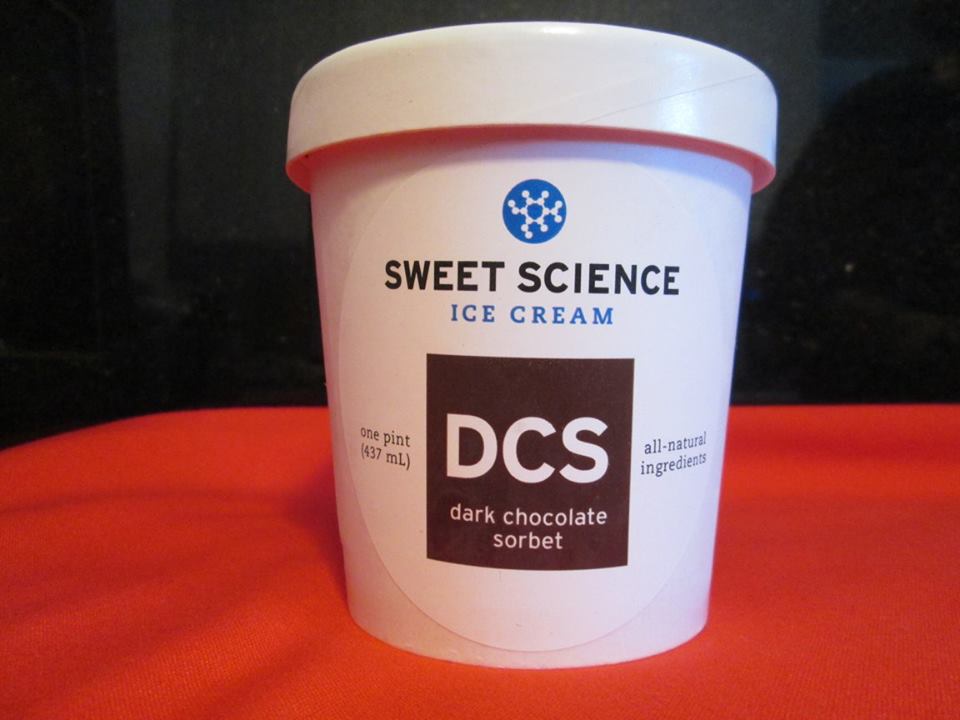 David's Ice Cream Reviews: Sweet Science - Dark Chocolate Sorbet