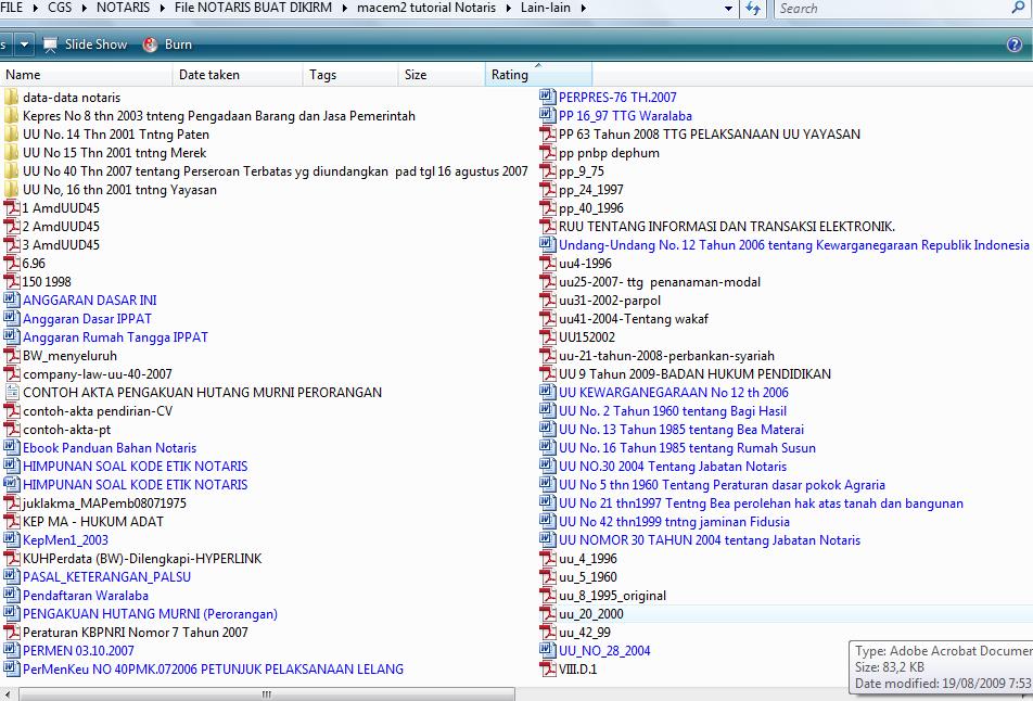 Software Notaris Cetak Akta MS Word Notaris | Blog Creative Gama Studio