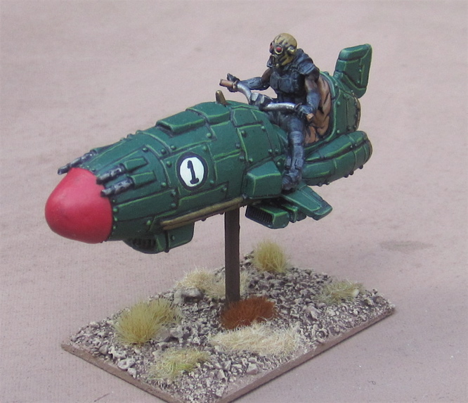 Tim's Miniature Wargaming Blog: JET BIKE!