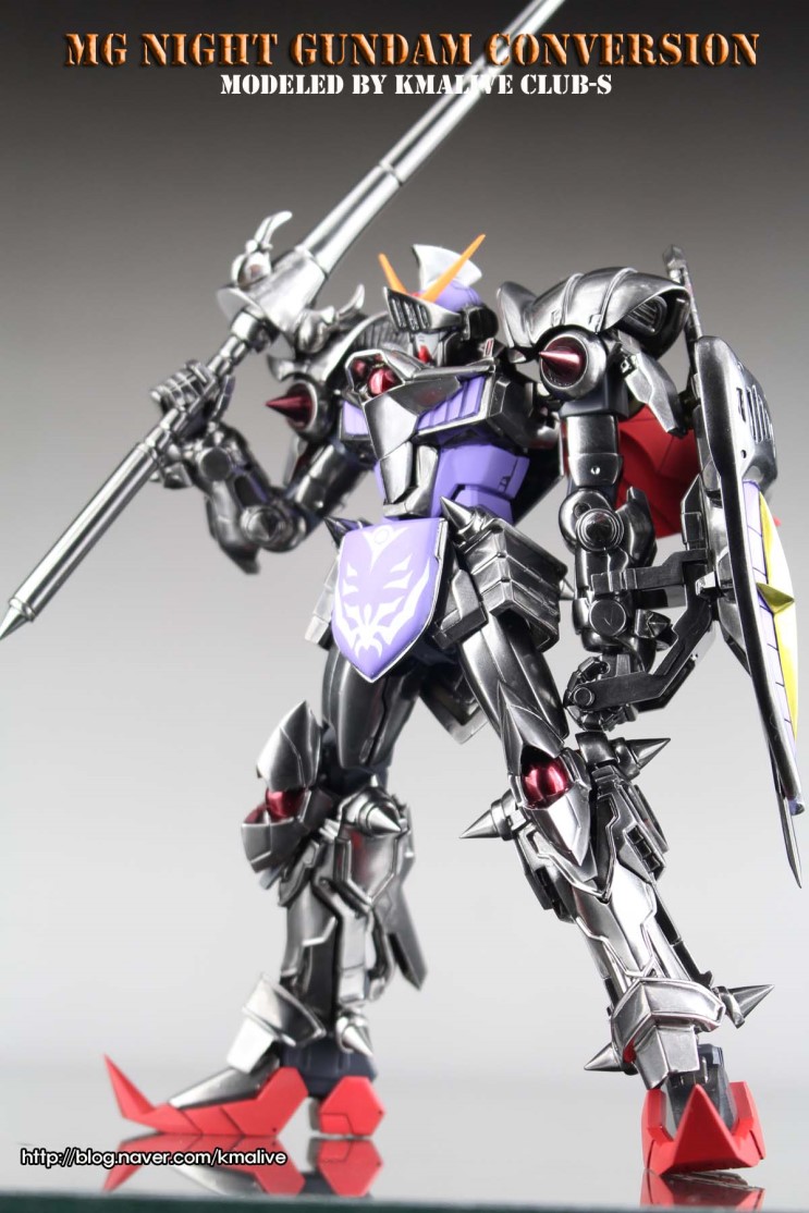Custom Build: MG 1/100 Knight Gundam "Conversion"